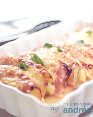 Belgian endive casserole (that even my kids love) - By Andrea Janssen