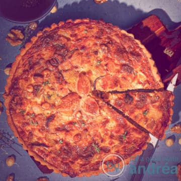 Fall Quiche with Pumpkin - By Andrea Janssen