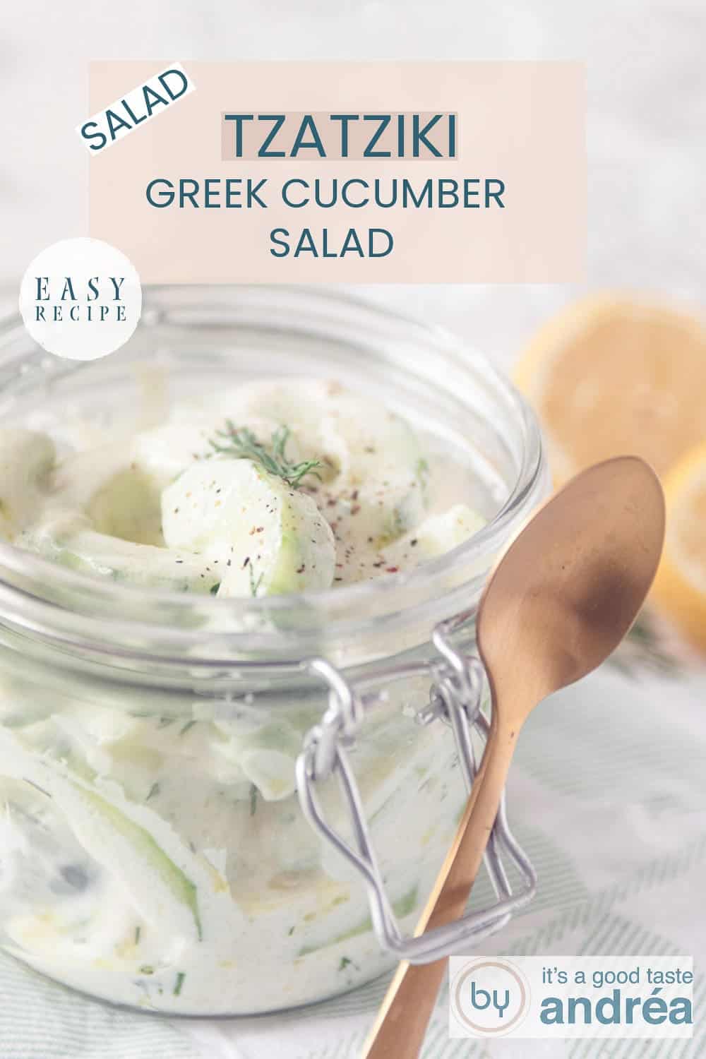 Tzatziki Recipe - By Andrea Janssen