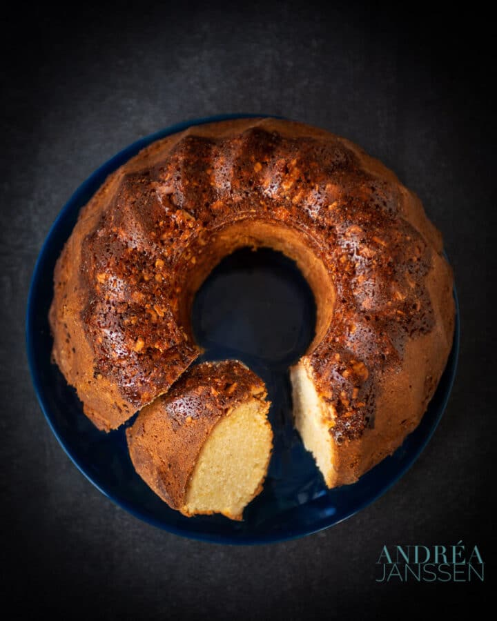 Turban cake with cashew nuts - By Andrea Janssen