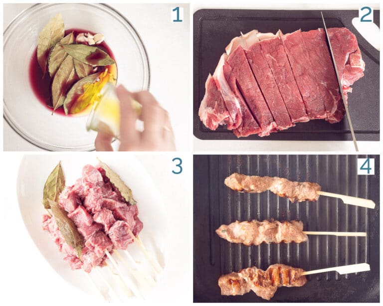 Portuguese Beef Skewers (Espetada Madeira) - By Andrea Janssen