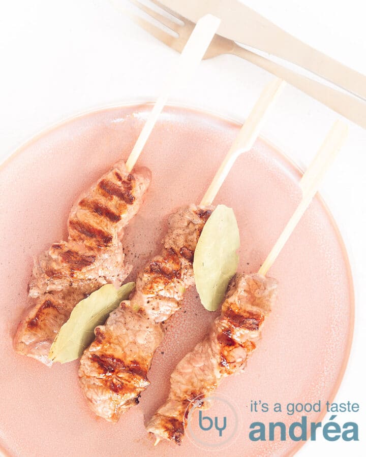 Portuguese Beef Skewers (Espetada Madeira) - By Andrea Janssen