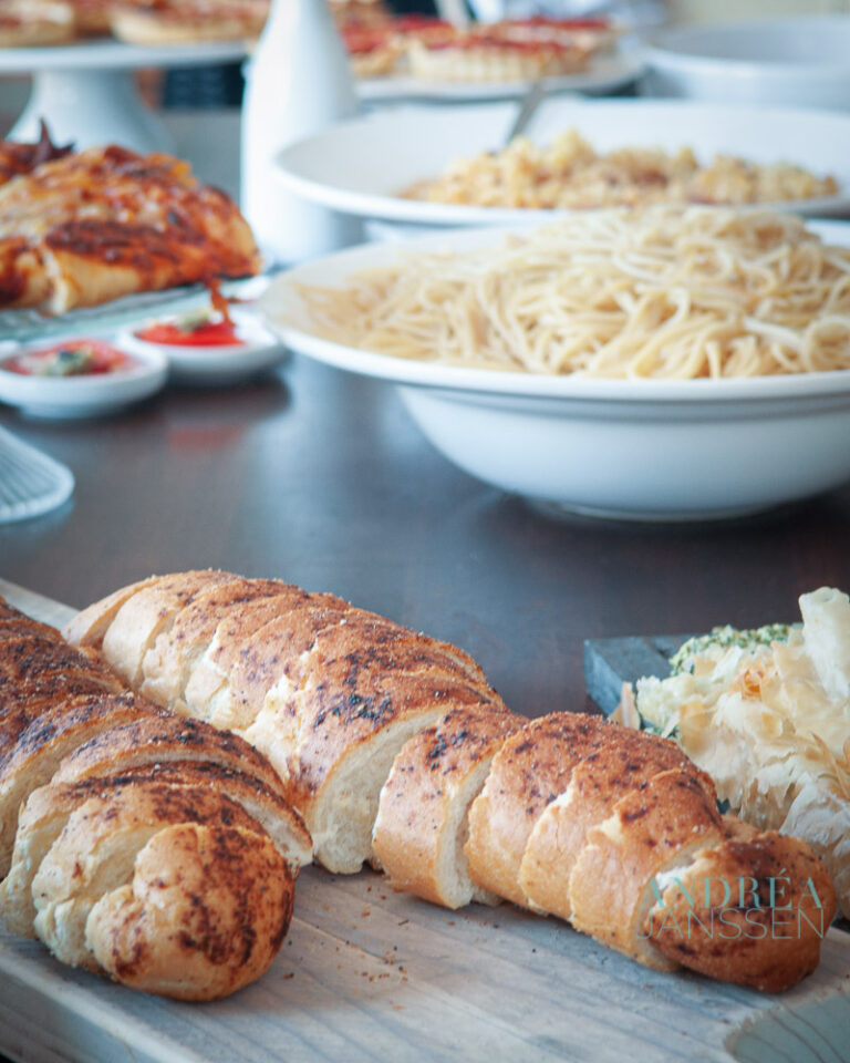 Italian buffet: 8 recipes and time schedule - By Andrea Janssen