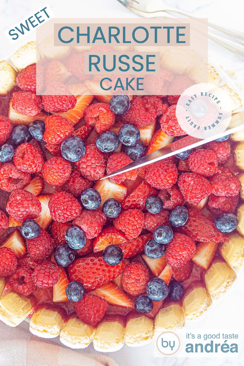 Charlotte Russe Cake - By Andrea Janssen