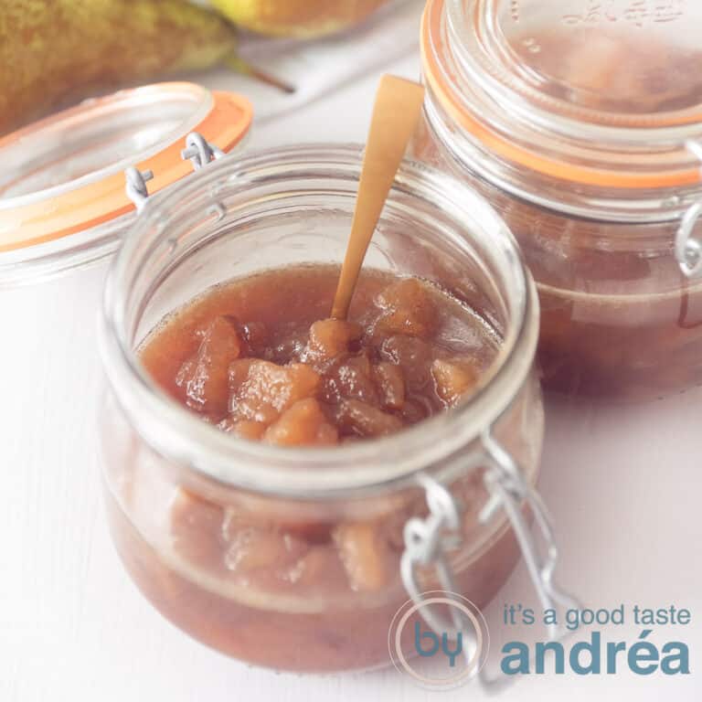 Spiced Pear Jam - By Andrea Janssen