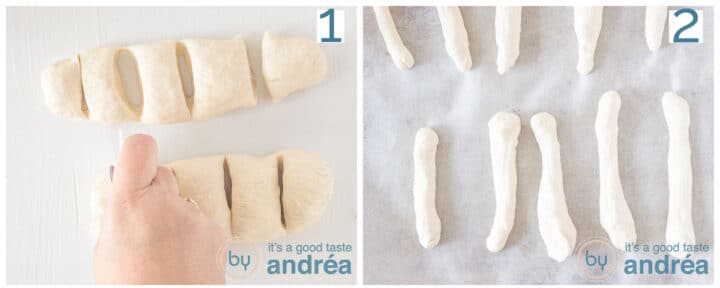 Witch Fingers Breadsticks - By Andrea Janssen