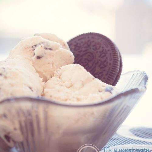 Oreo ice cream