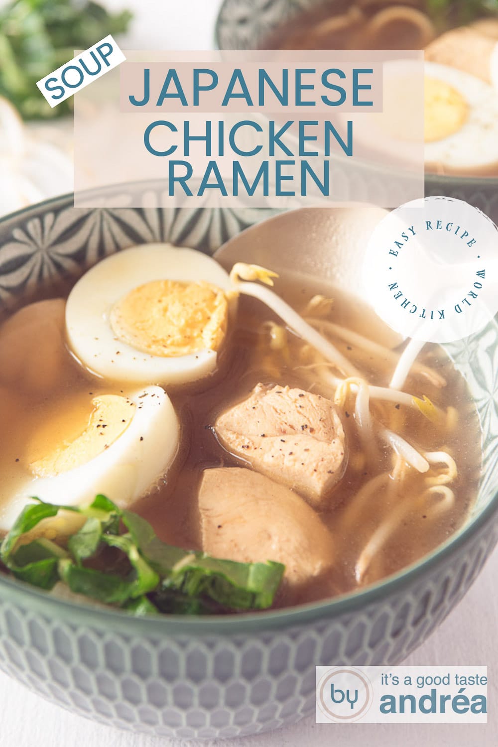 Homemade Japanese Chicken Ramen - By Andrea Janssen