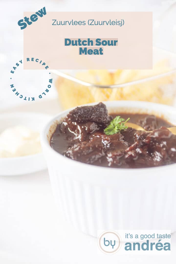 Dutch sour meat (zoervleisj, zuurvlees) - By Andrea Janssen