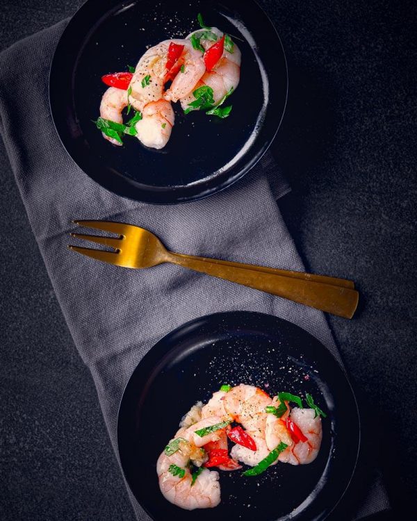 Raclette recipe shrimp pili pili - By Andrea Janssen