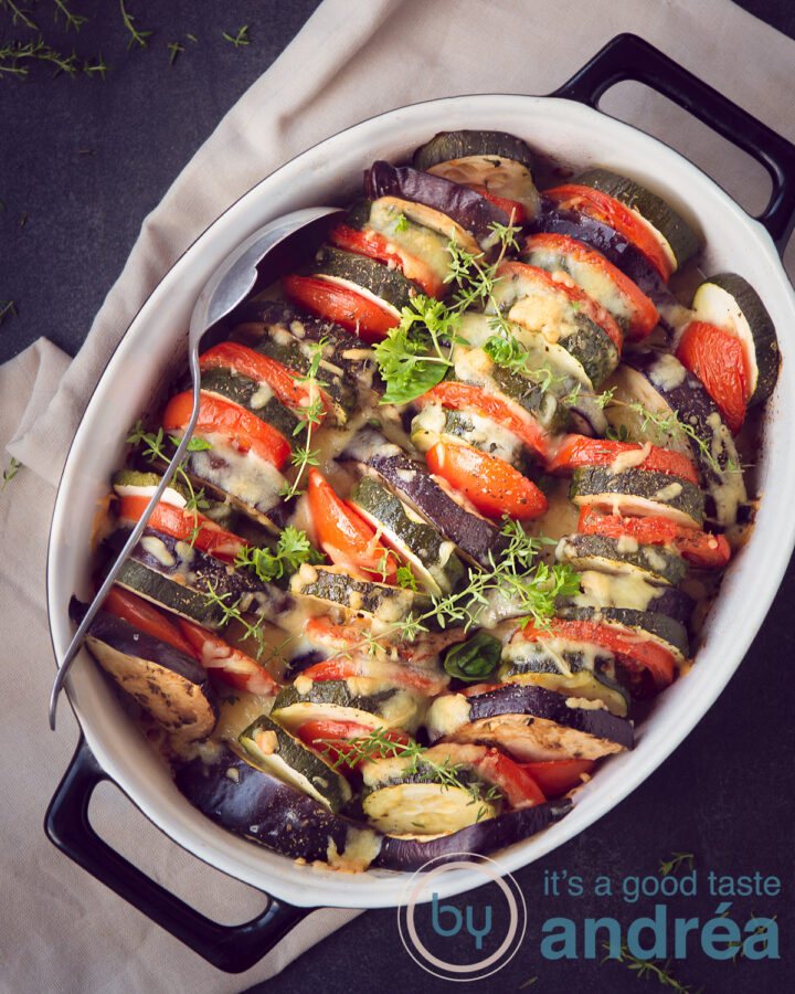 Roasted Vegetable Casserole - By Andrea Janssen