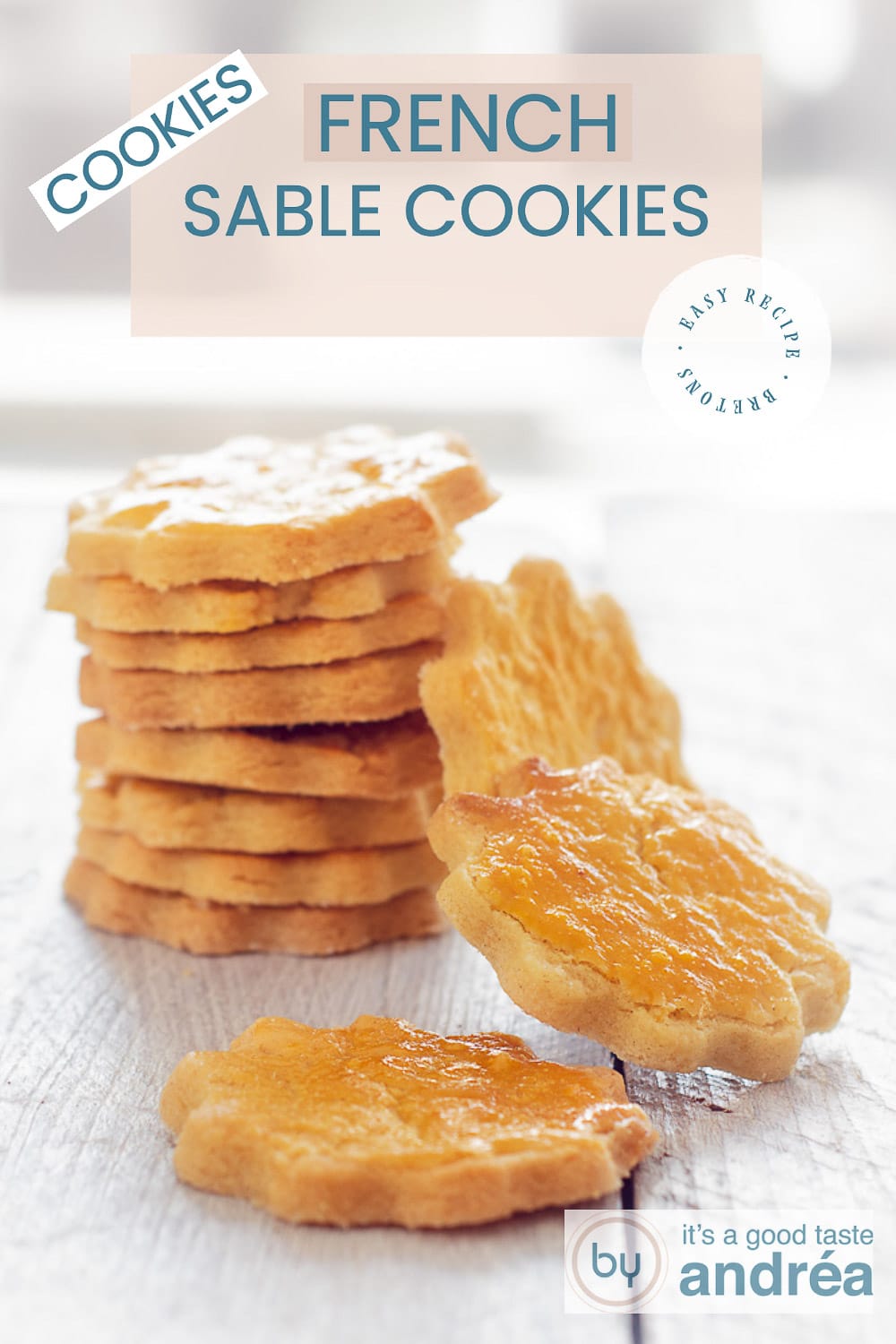 French Sable Cookies - By Andrea Janssen