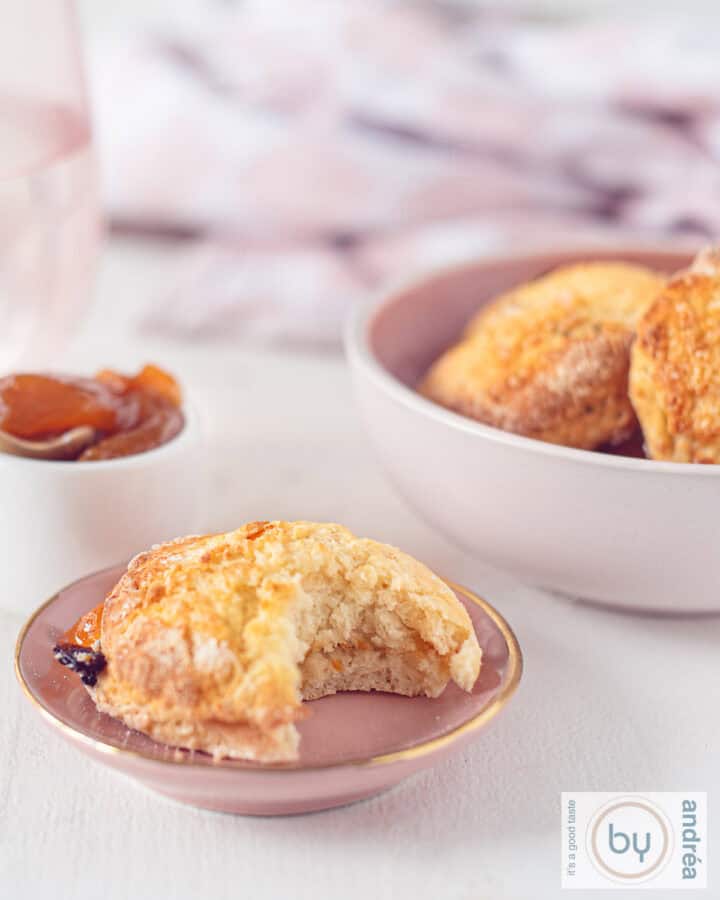 Quick Orange-Currant Scones for Tea - By Andrea Janssen