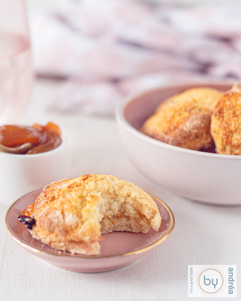 Quick Orange-Currant Scones for Tea - By Andrea Janssen