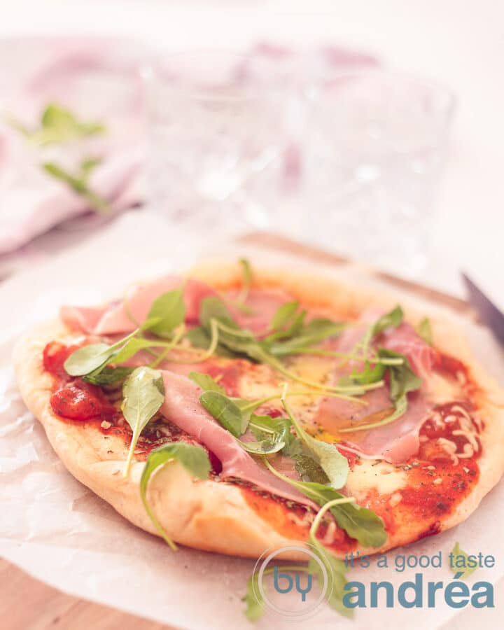 Homemade Pan Pizza Recipe (Foolproof) - By Andrea Janssen
