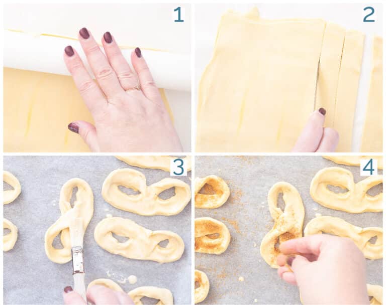 Krakelingen Dutch Sweet Pretzel Cookies - By Andrea Janssen