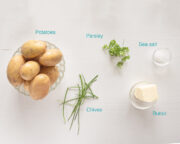 Boiled Parsley Potatoes with Butter - By Andrea Janssen