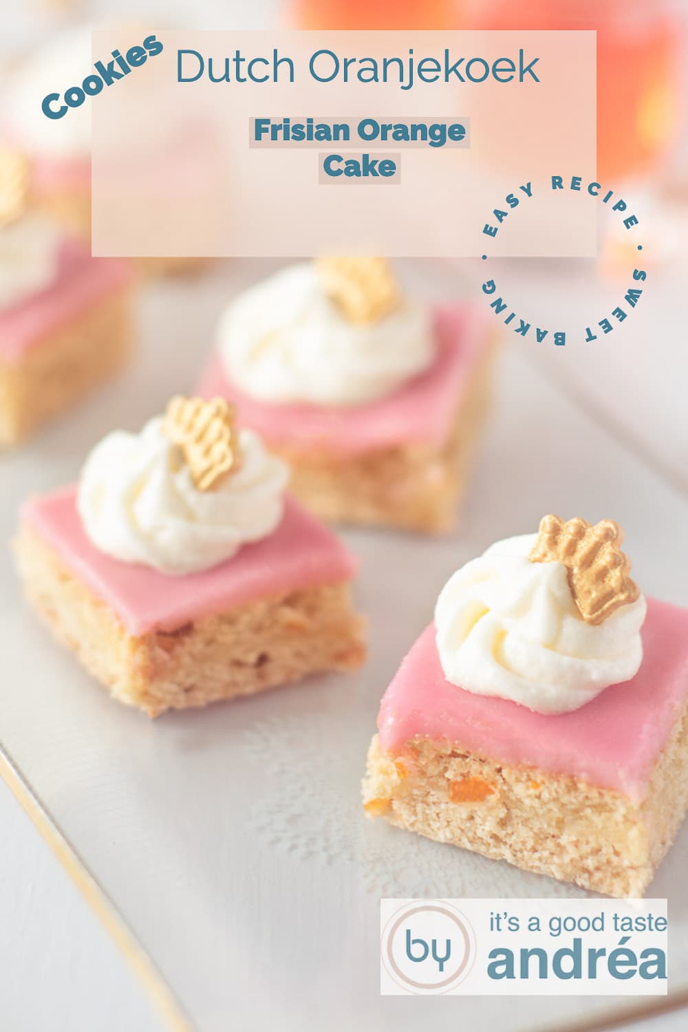 Dutch Oranjekoek (Frisian Orange Cookie) - By Andrea Janssen