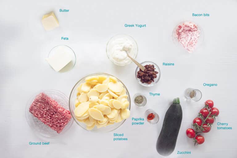 Greek One-Pot Meal with Potato and Minced Beef - By Andrea Janssen