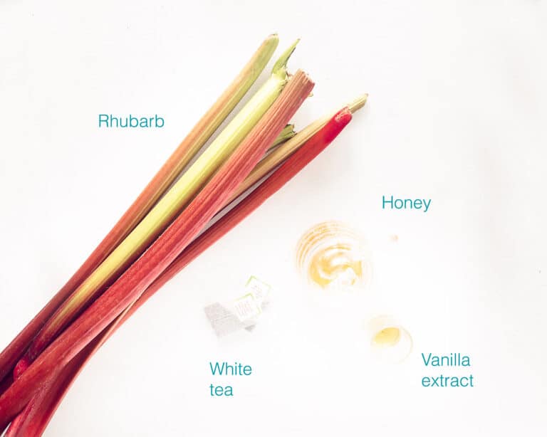 Rhubarb Iced Tea - By Andrea Janssen