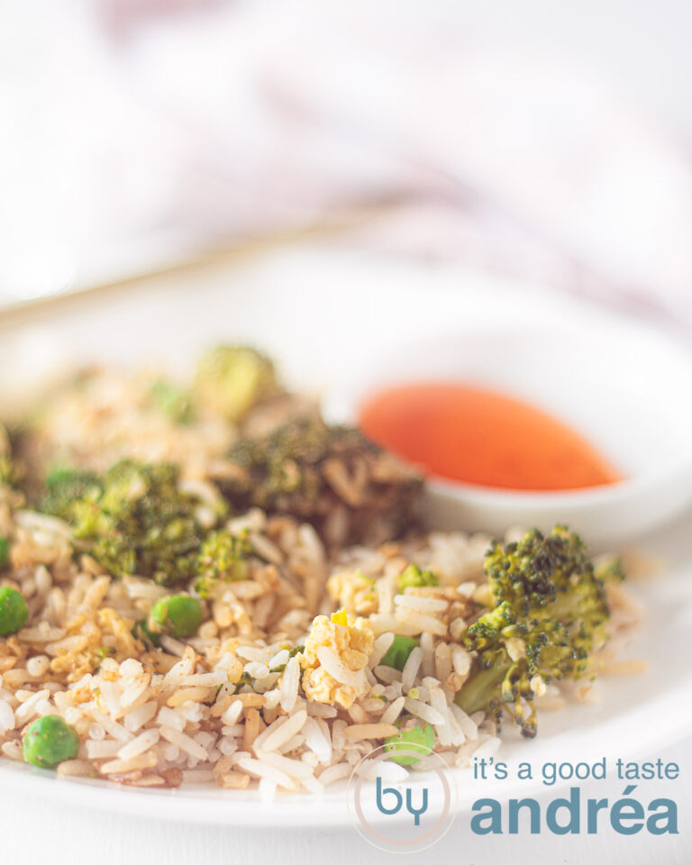Easy Broccoli and Egg Fried Rice - By Andrea Janssen
