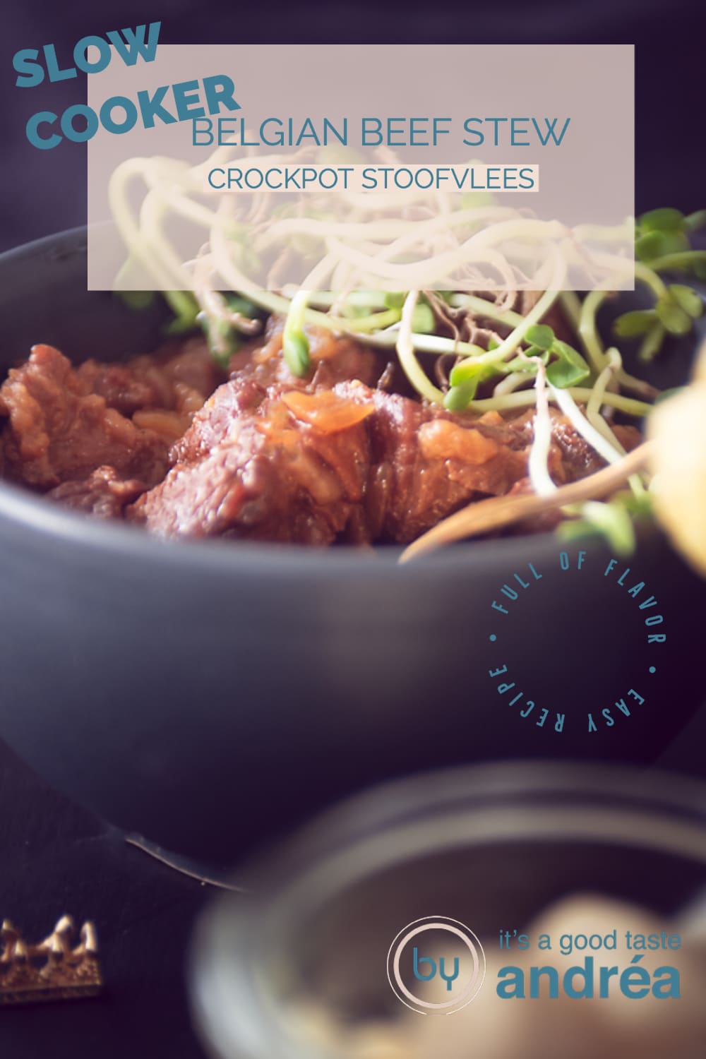 Belgian beef stew {stoofvlees, carbonnade Flamande} - By Andrea Janssen