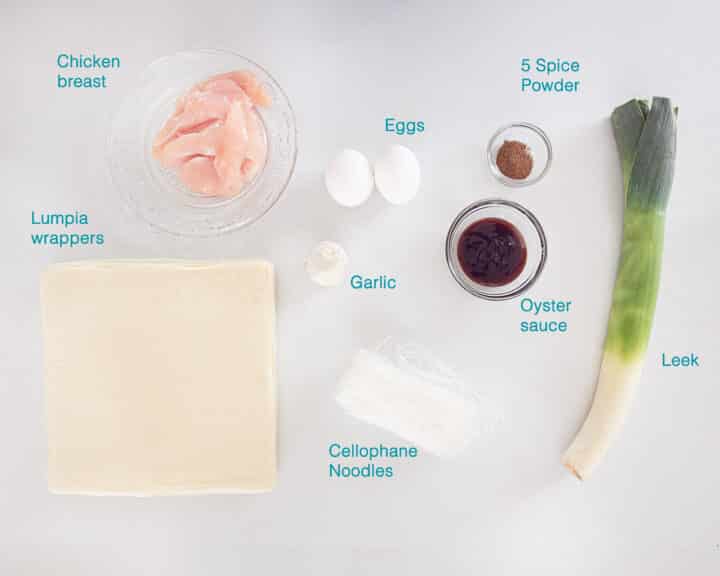 Chicken Lumpia - By Andrea Janssen