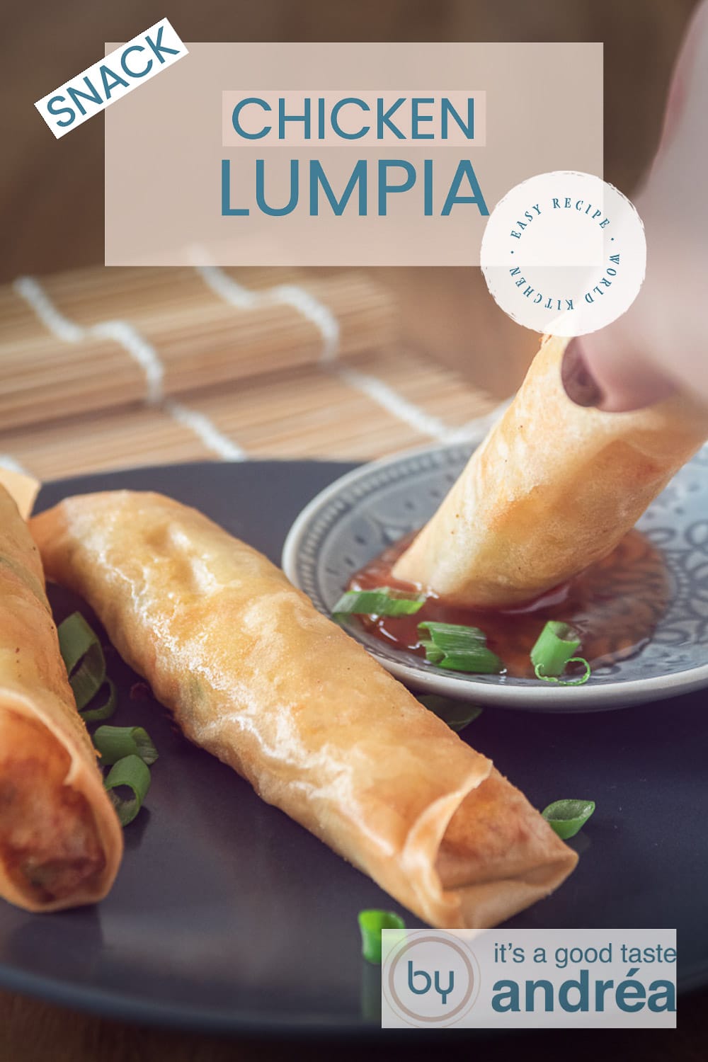 Chicken Lumpia - By Andrea Janssen