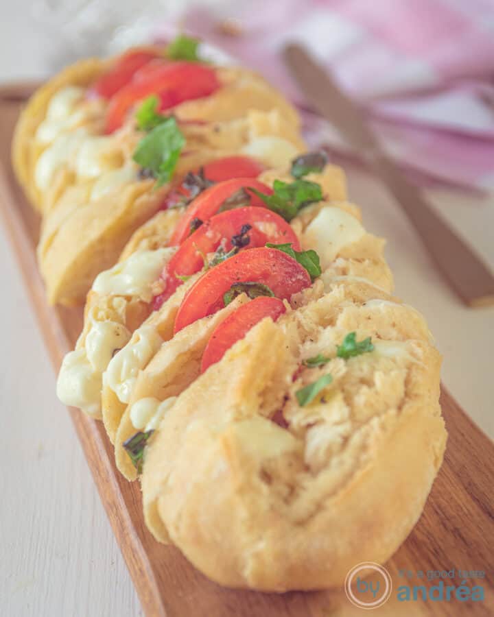 Caprese Baguette Recipe - By Andrea Janssen