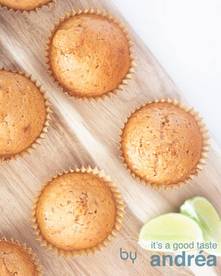 Lime Muffins - By Andrea Janssen