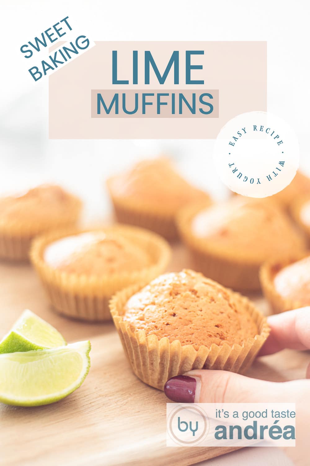 Lime Muffins - By Andrea Janssen
