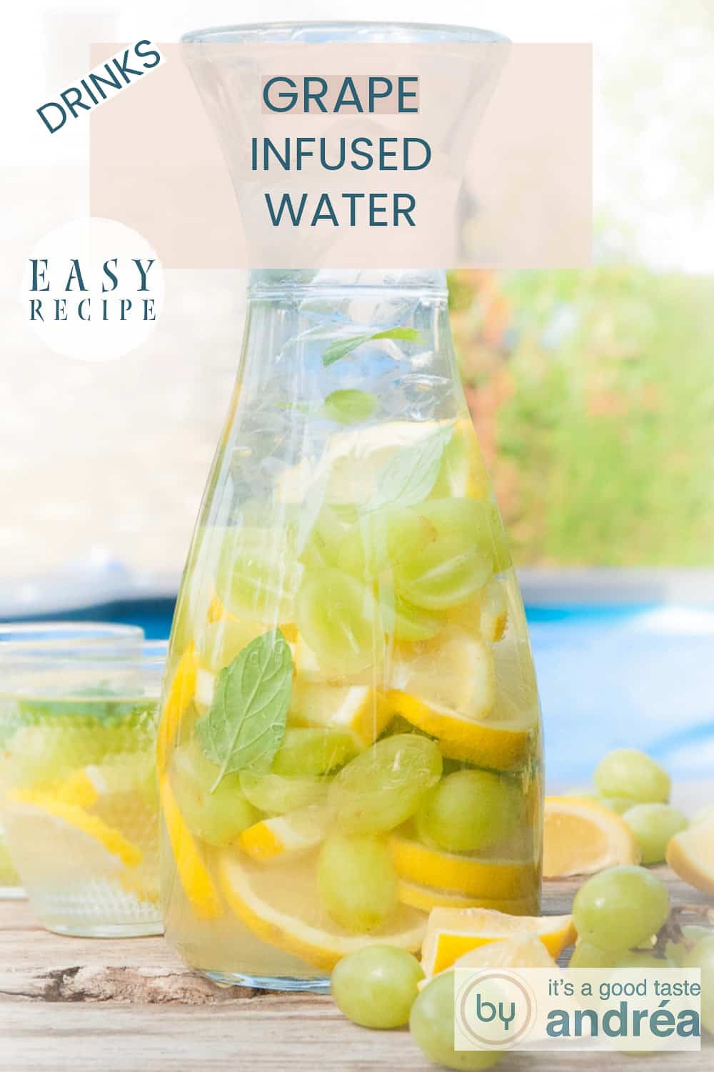 Grape Infused Water - By Andrea Janssen