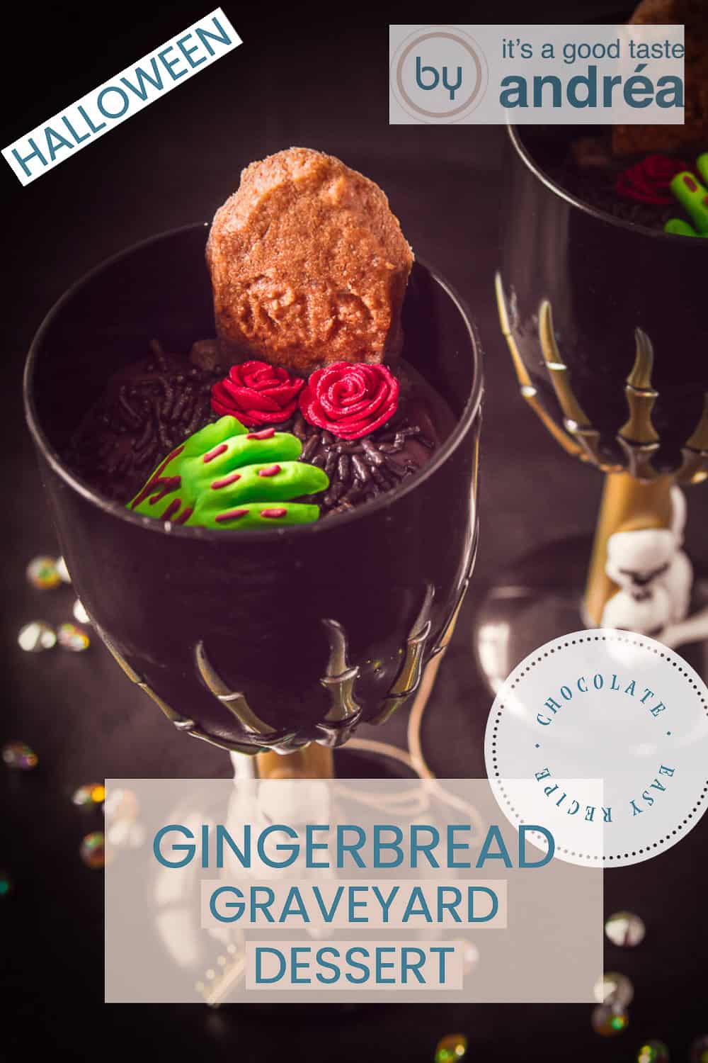 Gingerbread Graveyard Dessert - By Andrea Janssen