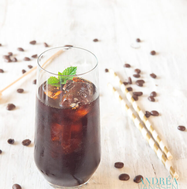 Mexican iced coffee rocks! - By Andrea Janssen