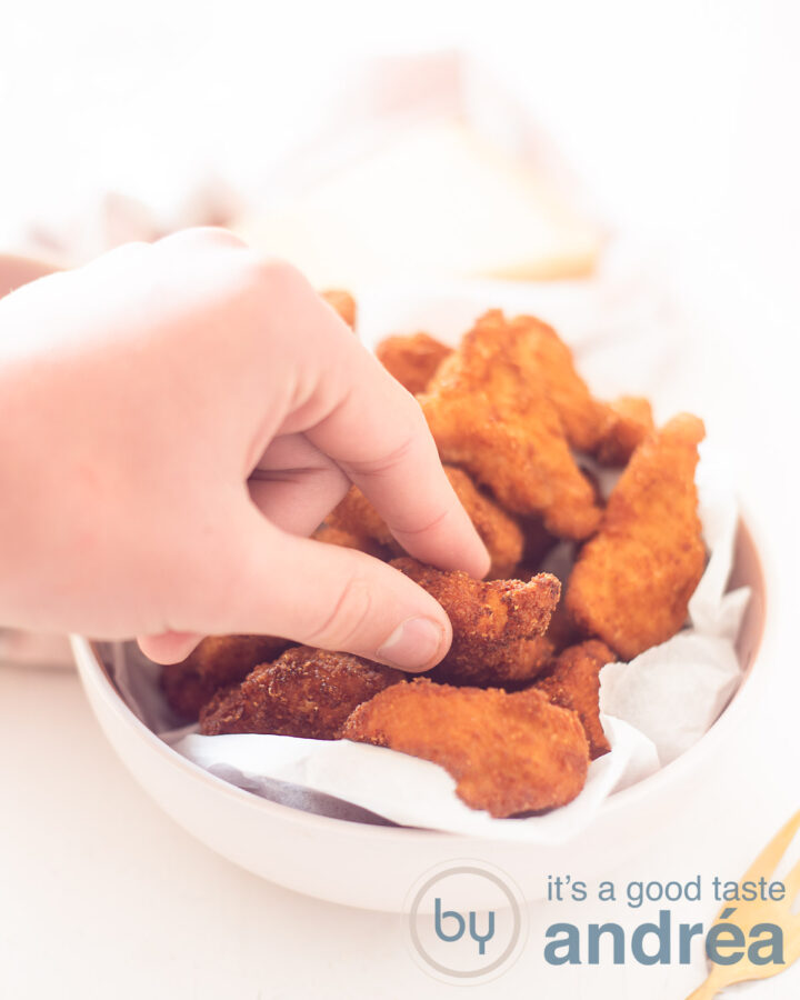 Parmesan Chicken Nuggets - By Andrea Janssen
