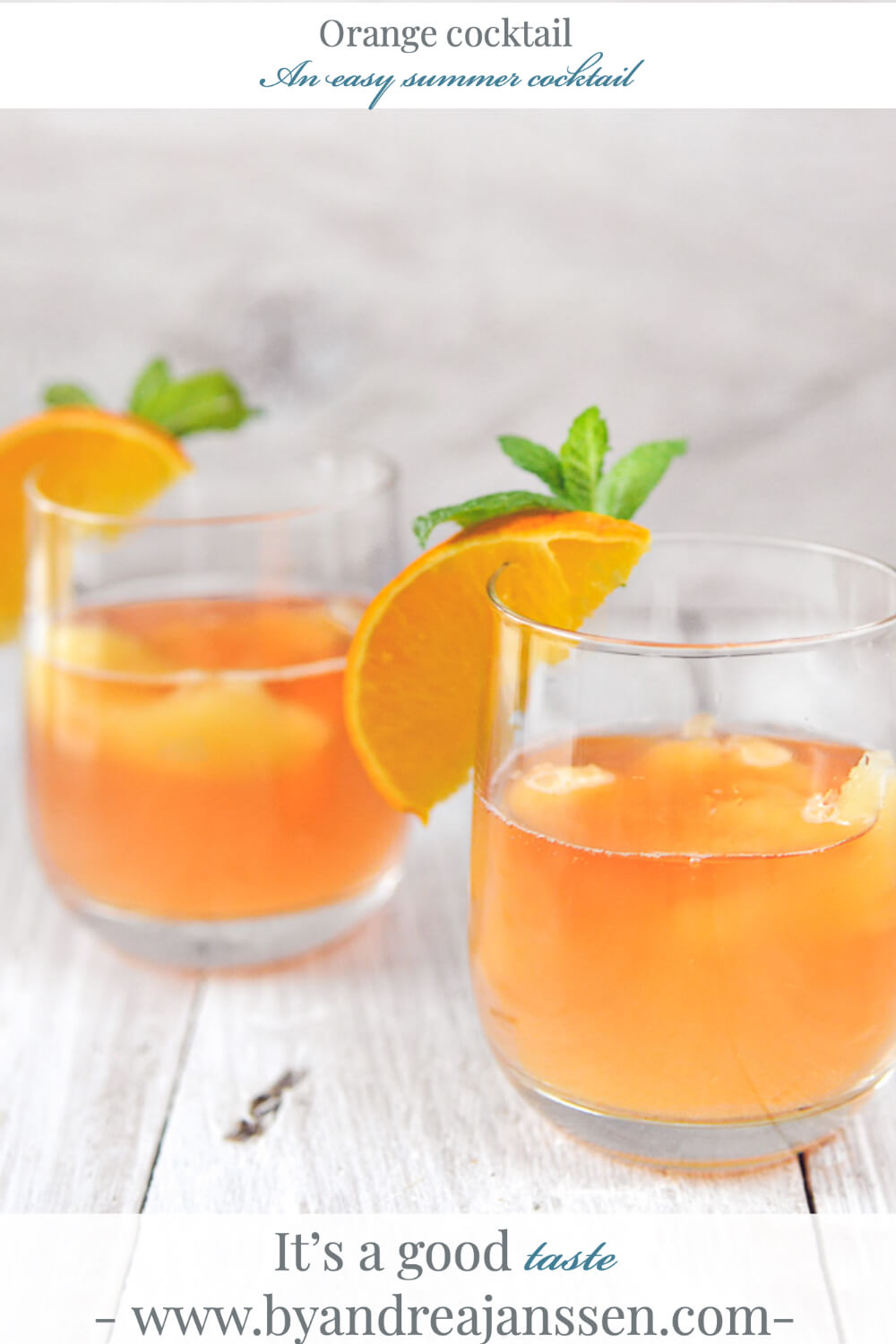 Orange cocktail | By Andrea Janssen