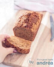Ontbijtkoek (Peperkoek) (Dutch Gingerbread Spice Bread) - By Andrea Janssen