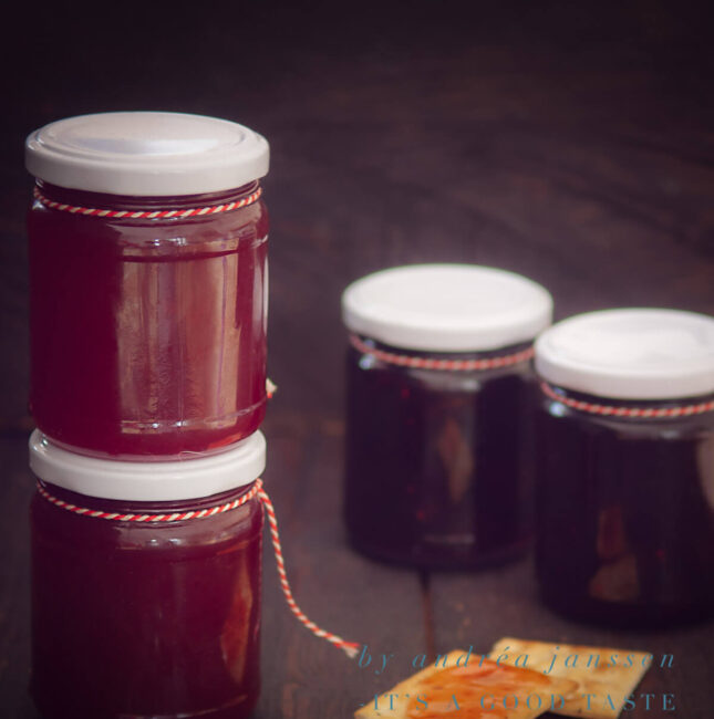Redcurrant and port jelly - By Andrea Janssen