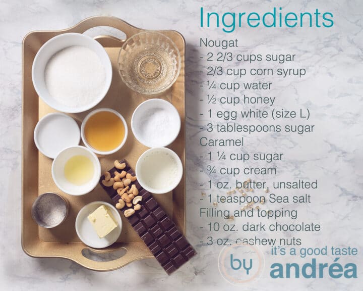Snickers candy bar recipe - By Andrea Janssen