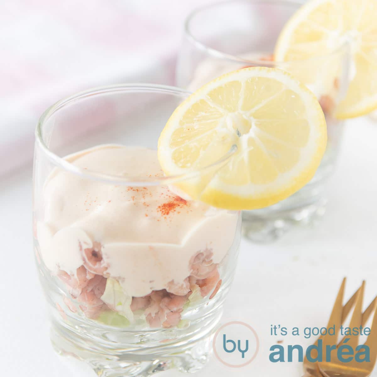 Dutch shrimp cocktail {with homemade whiskey sauce} - By Andrea Janssen