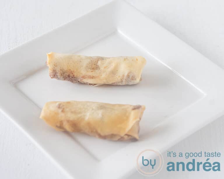 Indonesian Mini Spring Rolls {Air Fryer Recipe} - By Andrea Janssen