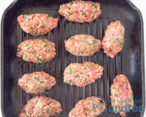 Cevapi or Cevapcici (Grilled Serbian Sausage) - By Andrea Janssen