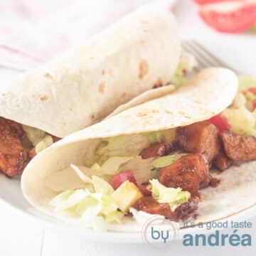 Soy Chicken Wraps - By Andrea Janssen