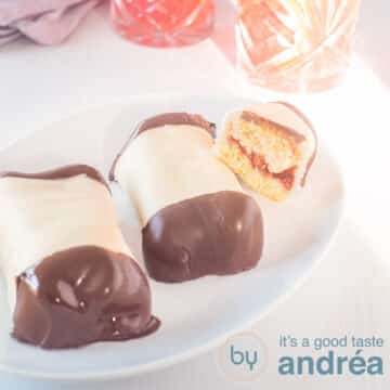 Mergpijpjes - Dutch Marzipan Pastry - By Andrea Janssen