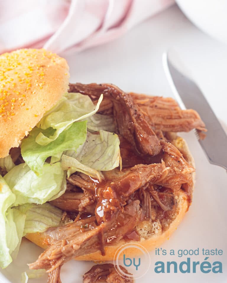 Pulled Pork Buns Recipe (Slow Cooker) - By Andrea Janssen