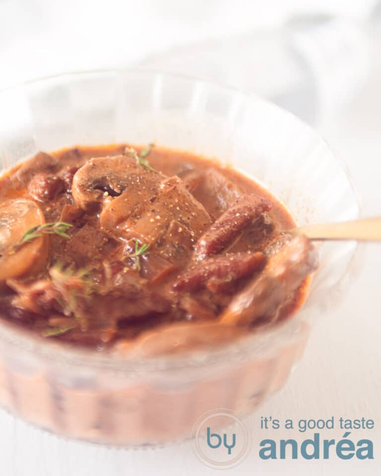 Homemade German Jager Sauce (Hunter Sauce) - By Andrea Janssen