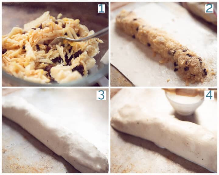 Dutch Banketstaaf (Almond Paste-Filled Pastry Log) - By Andrea Janssen