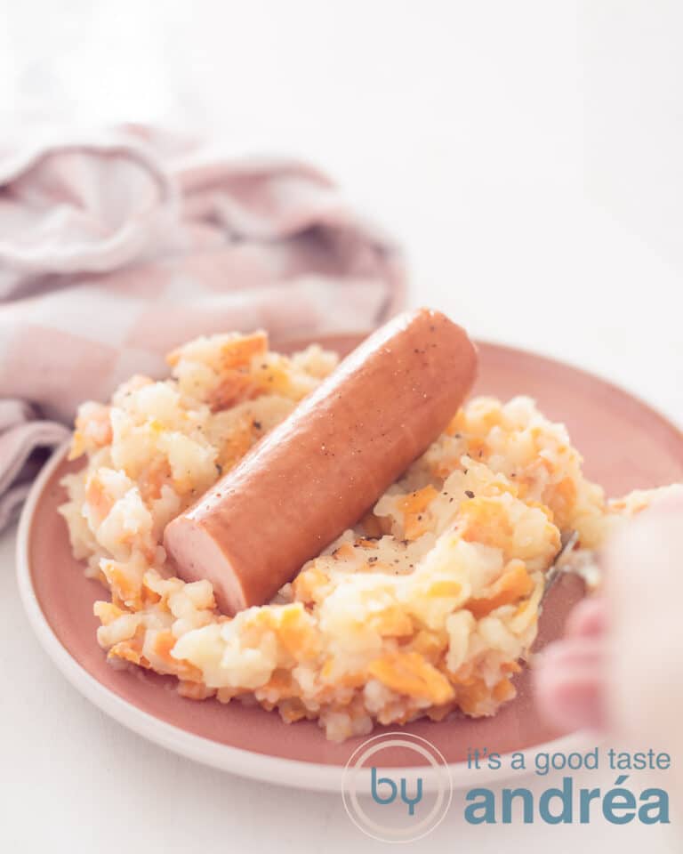 Dutch Hutspot Stamppot - Carrot and Potato Stew - By Andrea Janssen