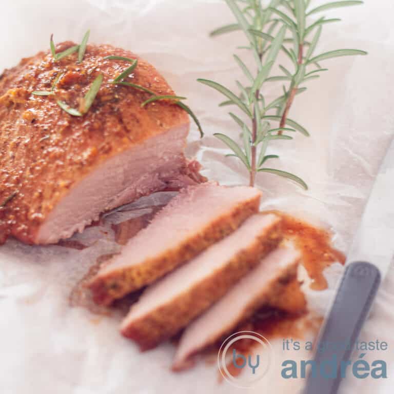 Slow Cooker Fresh Ham - By Andrea Janssen