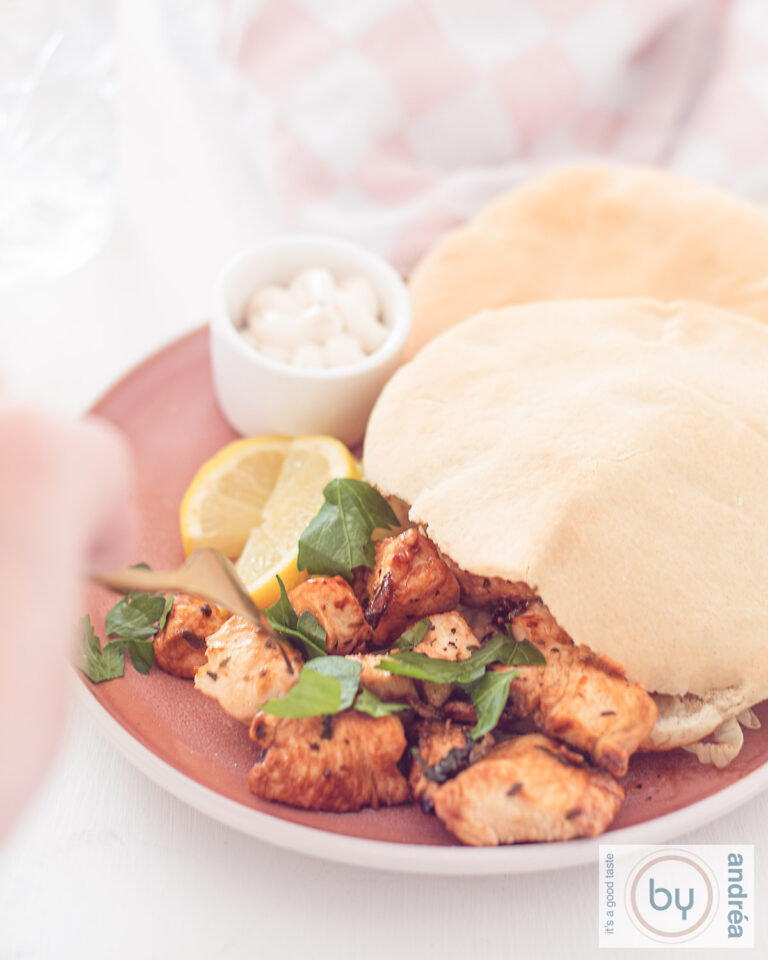 Greek buffet: 9 recipes and time table